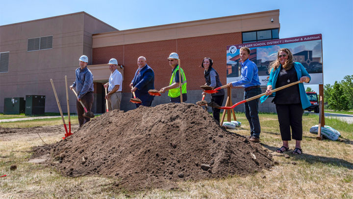 Pillager School District Hosts Groundbreaking Ceremony for New Addition ...